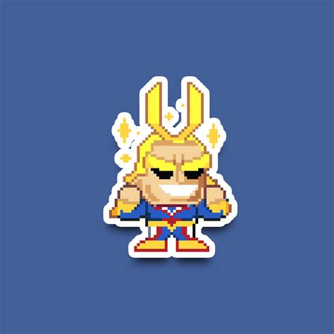 Chibi All Might Sticker Kilowatt Games
