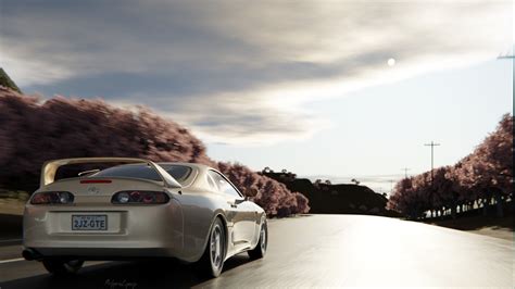 Artstation Toyota Supra Mk4 Sakura