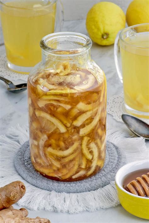 Honey Lemon Ginger Tea Foxy Folksy