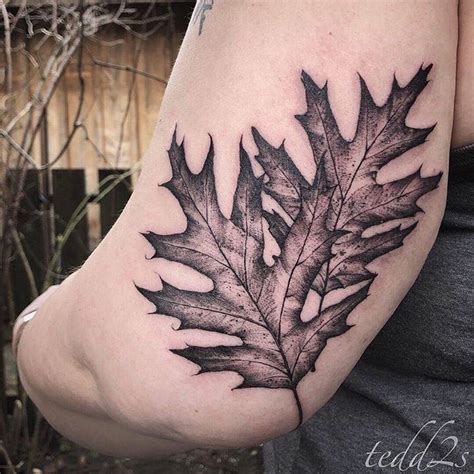 Oak Leaf Tattoo