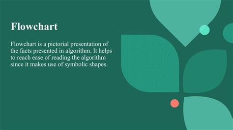 Algorithm And Flowchart Pptx