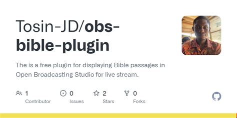 GitHub Tosin JD Obs Bible Plugin The Is A Free Plugin For Displaying Bible Passages In Open