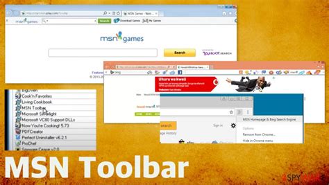 Remove MSN Toolbar Virus Update