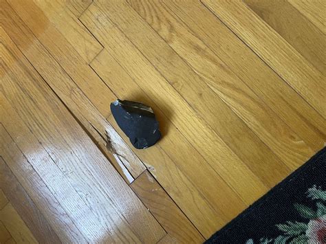 This Suspected Meteor Crashed Through The Roof And Ceiling Of A Nj Home Yesterday R