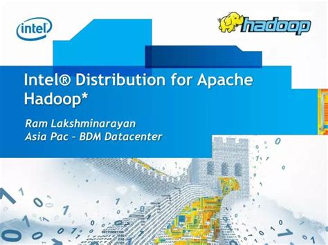 PPT Intel Distribution For Apache Hadoop PowerPoint Presentation ID