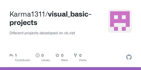 Github Karma1311visualbasic Projects Diferent Projects Developed On