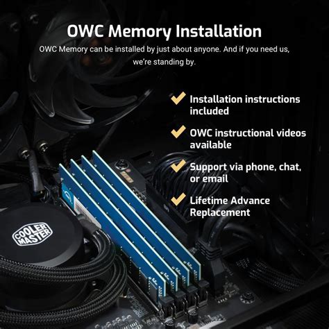 OWC GB X GB DDR MHz PC CL RX UDIMM V Pines Memoria RAM De