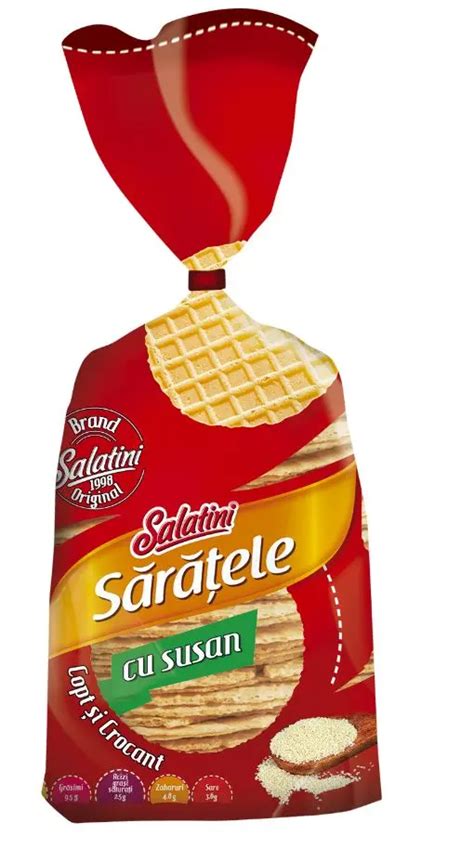 Saratele Salatini Cu Susan 110g Carrefour Romania