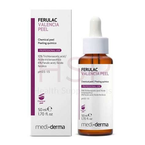 Buy Mediderma Ferulac Valencia Chemical Peel 50 Ml Online