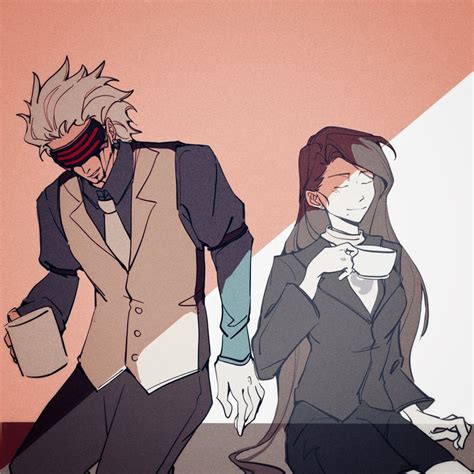 Mia Fey And Godot Ace Attorney Drawn By Lazy Danbooru