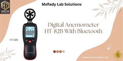 Lcd Digital Anemometer Ht 82b With Bluetooth For Laboratory At ₹ 8500 Piece In New Delhi