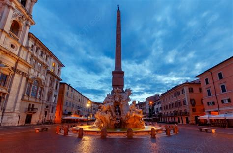 로마 나보나 광장 광장 나보나 새벽 로마의 유명한 광장 나보나 이탈리아 사진 배경 및 무료 다운로드를위한 그림 Pngtree