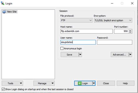 Ftp Access Sis Support