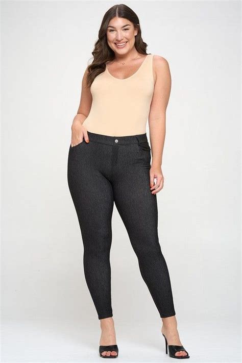 Reversible V Neck Basic Tank Top Thong Bodysuit Black Plus Thong