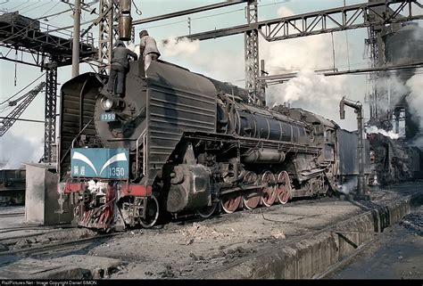 Railpicturesnet Photo Qj 1350 Chinese National Railway Steam 2 10 2