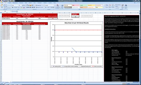 Model 9dp Logging Spreadsheet Software Ludlum Measurements Inc