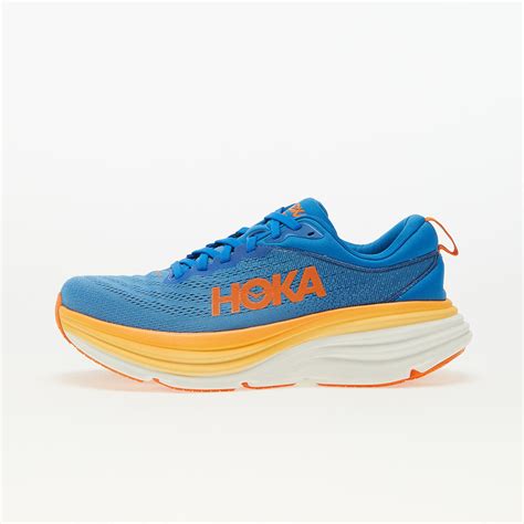Hoka® M Bondi 8 Coastal Sky Vibrant Orange Footshop