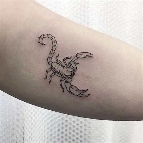Lace Scorpion Tattoos