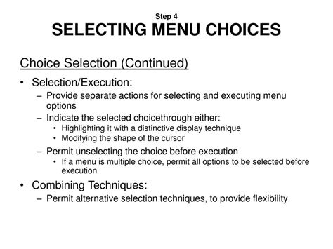 Ppt Step 4 Develop System Menus And Navigation Schemes Powerpoint