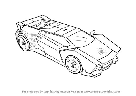 Transformers Autobot Side Swipe Coloring Pages