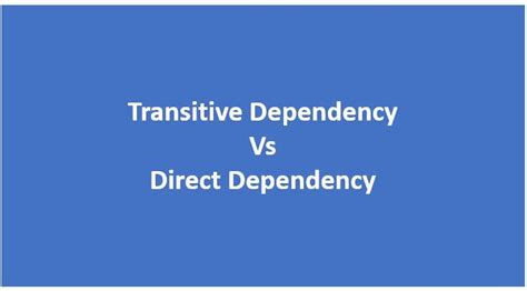 Understanding Transitive Dependency With Version Compatibility Conflict
