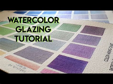 Tips For Glazing And Layering Watercolor For Beginners Free Printable