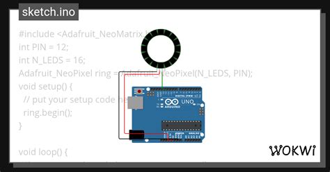 Adv C281neopixelled Wokwi Esp32 Stm32 Arduino Simulator