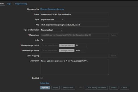 Mounted Filesystem Discovery Not Filtering Snap Volumes On Linux By Zabbix Agent Active