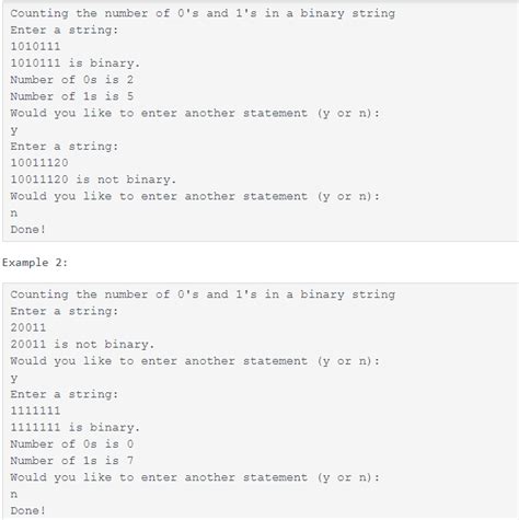Solved Write A Python Program Binarystringcountpy That