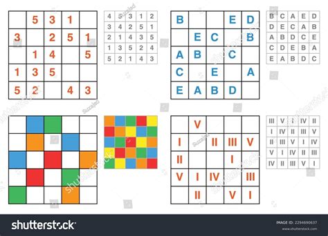 Iq Abstract Reasoning Questions Four Different Stock Vector Royalty Free 2294690637 Shutterstock
