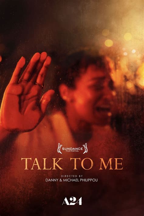 Talk To Me 2023 Posters — The Movie Database Tmdb