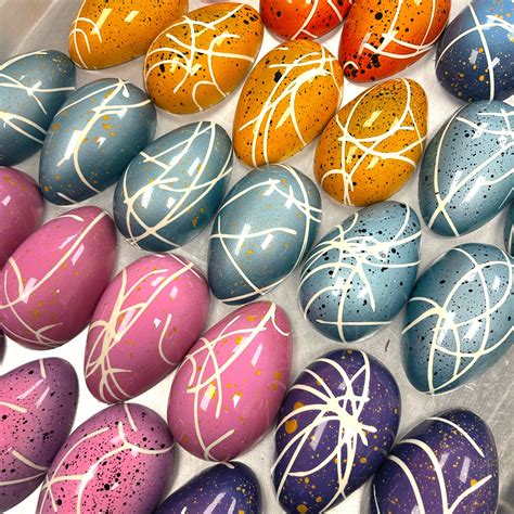 Adults Easter Egg Class Blue Table Chocolates