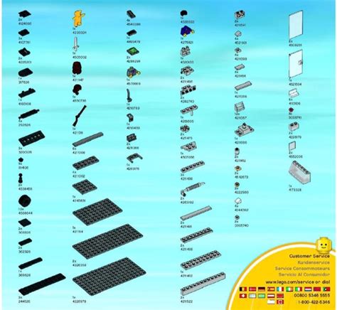 Lego Instructions For Set 7848 Toys R Us Truck City Traffic