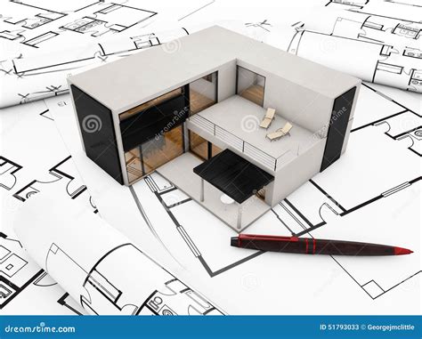 Modular Building Plan Stock Illustration Illustration Of Architect 51793033