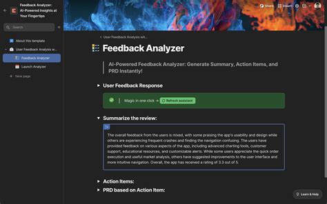 Feedback Analyzer Ai Powered Insights At Your Fingertips Devpost