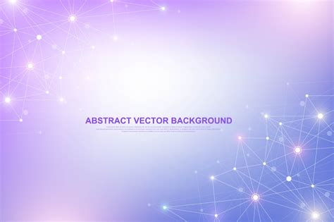 Premium Vector Abstract Big Data Visualization Complex Data Threads