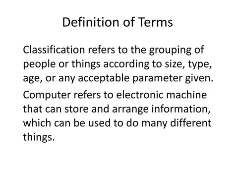 Classification Of Computerpptx Desktops Computing