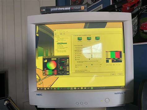 Nec Multisync 95 Not Showing Blue On Hdmi To Vga Adapter R Crtgaming