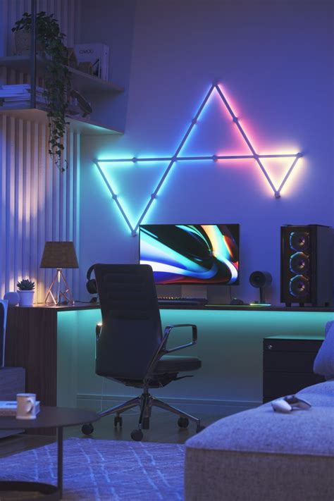 Best Gaming Setup Includes RGB Lights Small Game Rooms Game Room Design Gaming Room Setup