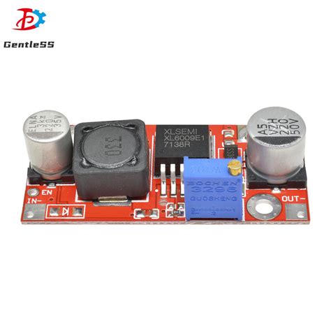 Xl6009 Module Cylindrical Inductor Dc Dc Boost Conversion Module