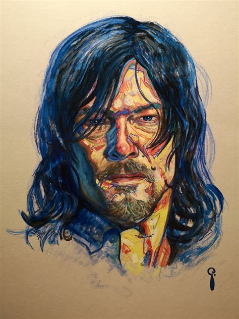 Norman Reedus Paintings