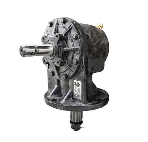 75hp Gearbox 1 3 8 6 Spline Input And 15 Spline 2 Output Shaft 49334 Farmer Bobs