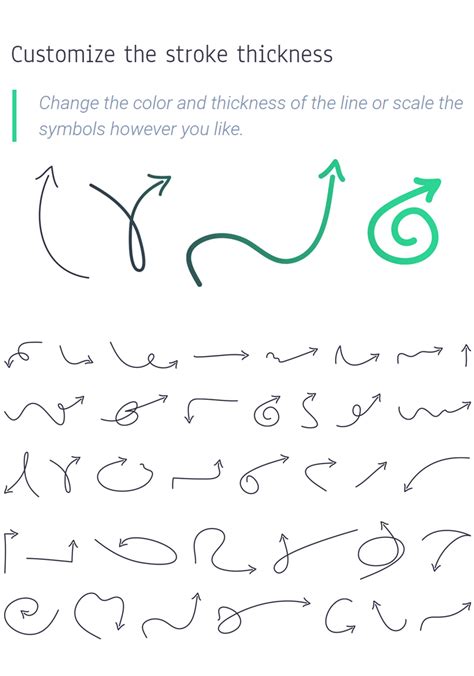 Svg Hand Drawn Arrow Elements Bypeople