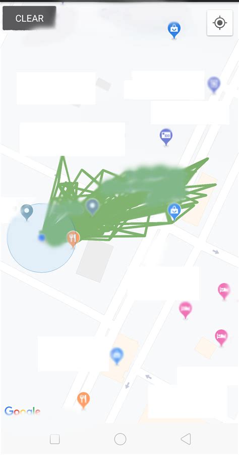 Android How To Fix This Problem Collect Coordinates To Point Polygon Stack Overflow