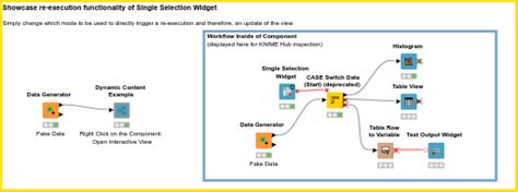 06 single selection widget re execution — nodepit