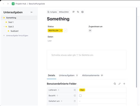 Subtask Sidebar In Task View 30 Voters Clickup