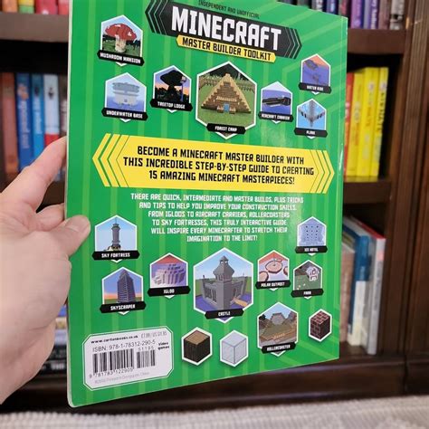 Master Builder Minecraft Toolkit Independent And Unofficial By Jonathan Green Paperback