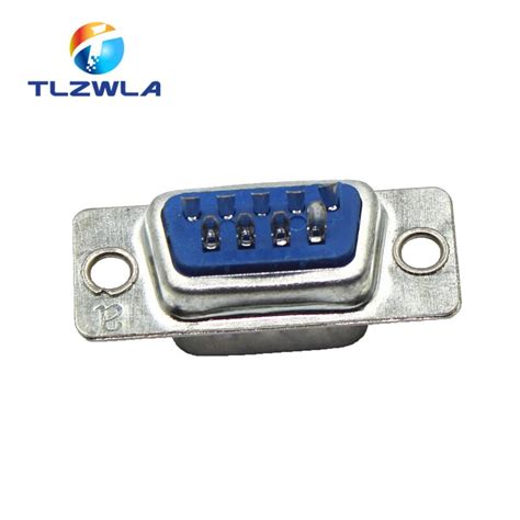 1pcs Rs232 Db9 Connector Serial Vga 9 Pin Female 2 Vicedeal