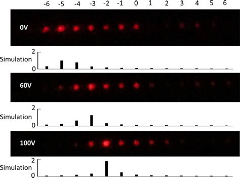 Recorded Diffraction Patterns And The Simulation Results From Fourier Download Scientific