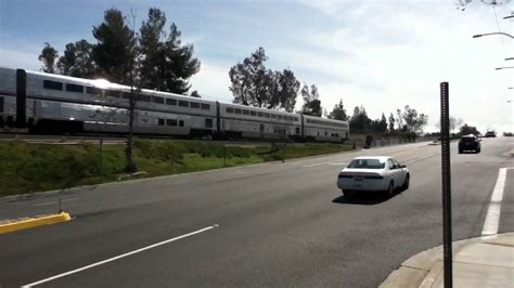 Amtrak Train 2 Exits Alhambra Trench Youtube